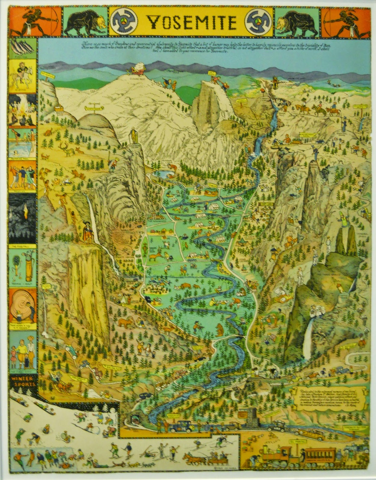 Antique Prints Blog: 20th Century Pictorial Maps