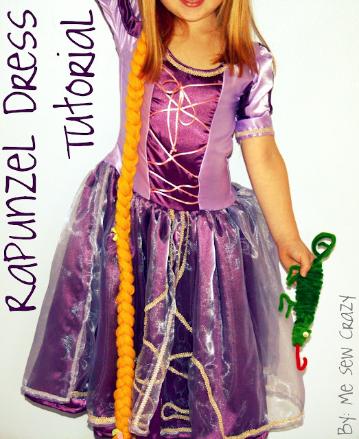 Candace Creations: Glowing Rapunzel Hair Tutorial