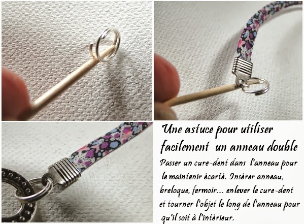 Idées de Papillon: Astuce pour utiliser plus facilement les anneaux de ...