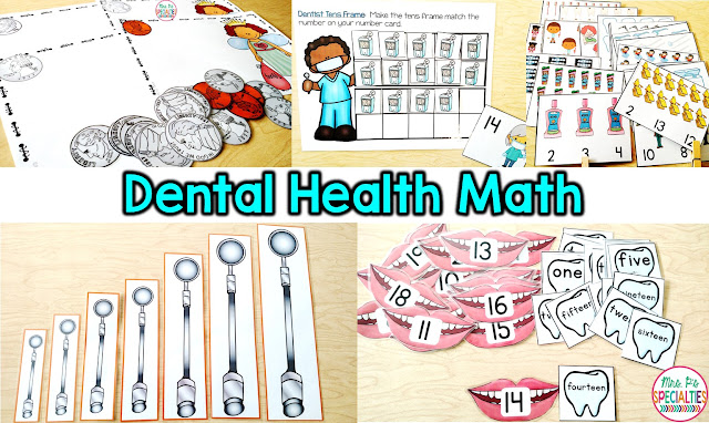 Dental Health Lesson and a FREEBIE! · Mrs. P's Specialties