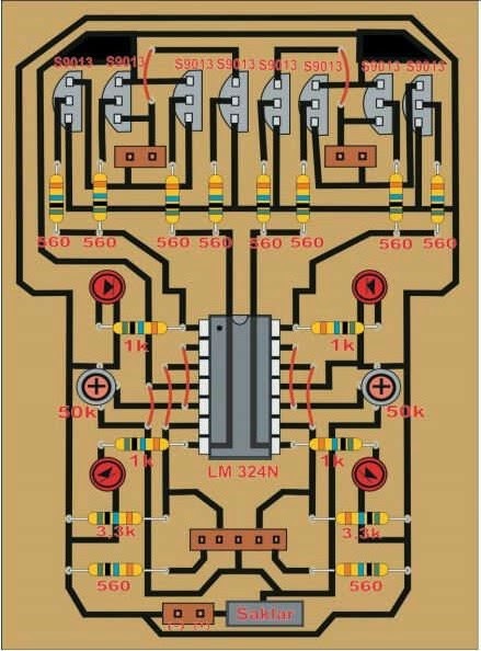 Membuat Line Follower Analog Sederhana | Nirvash Electrical Engineering