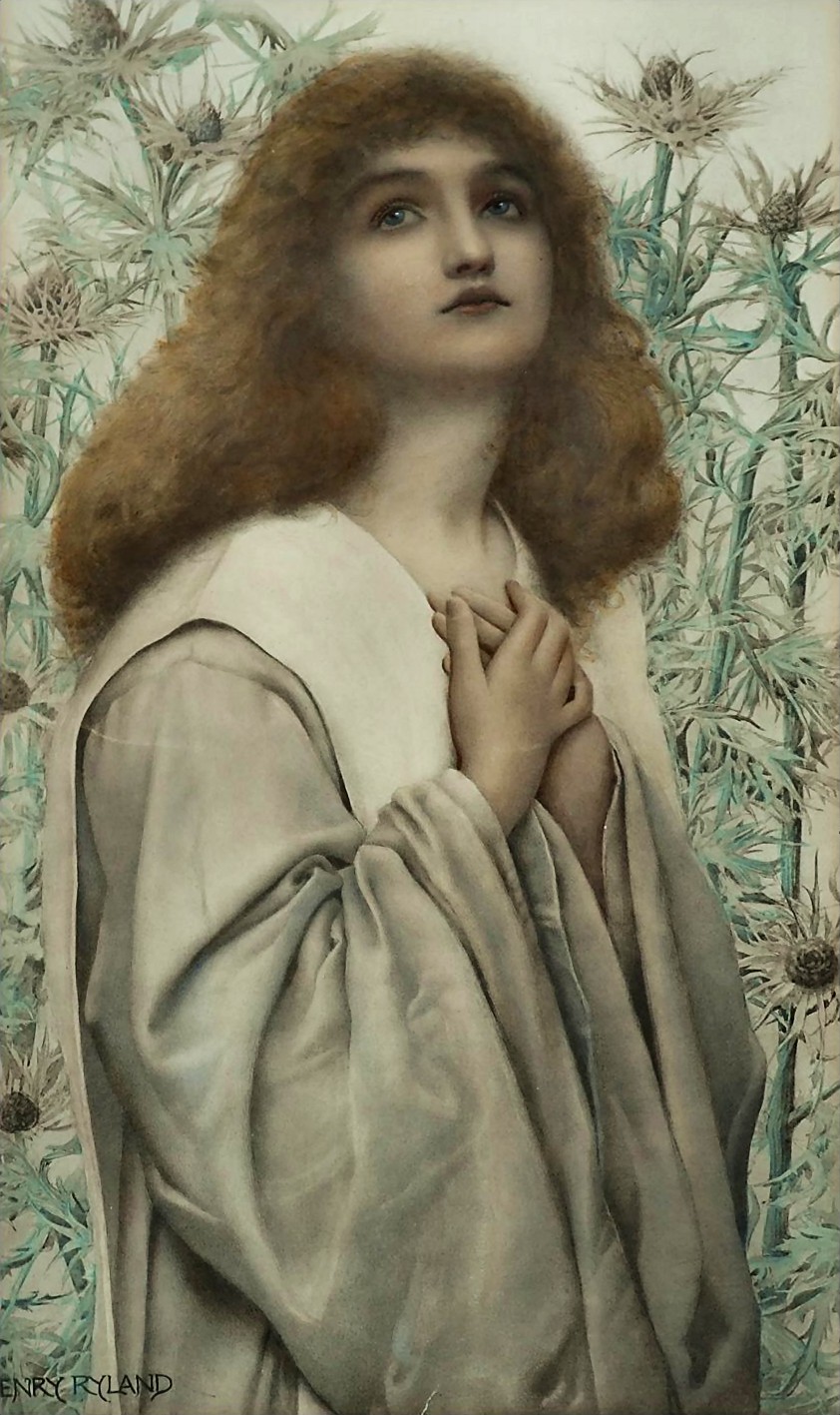 Henry Ryland - A Neo-Classical / Pre-Raphaelite British Painter