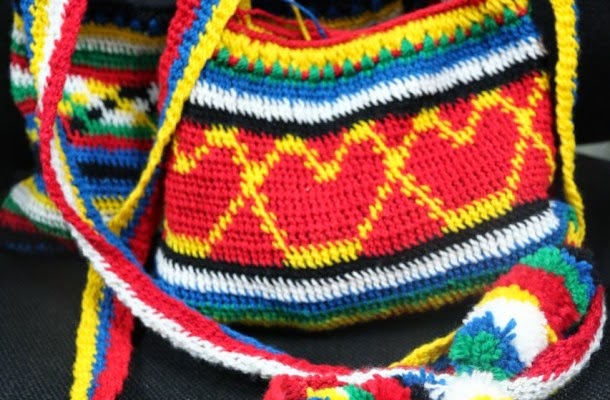 Bilums for 2015 Pacific Games Medal Ceremonies - Papua New Guinea Today