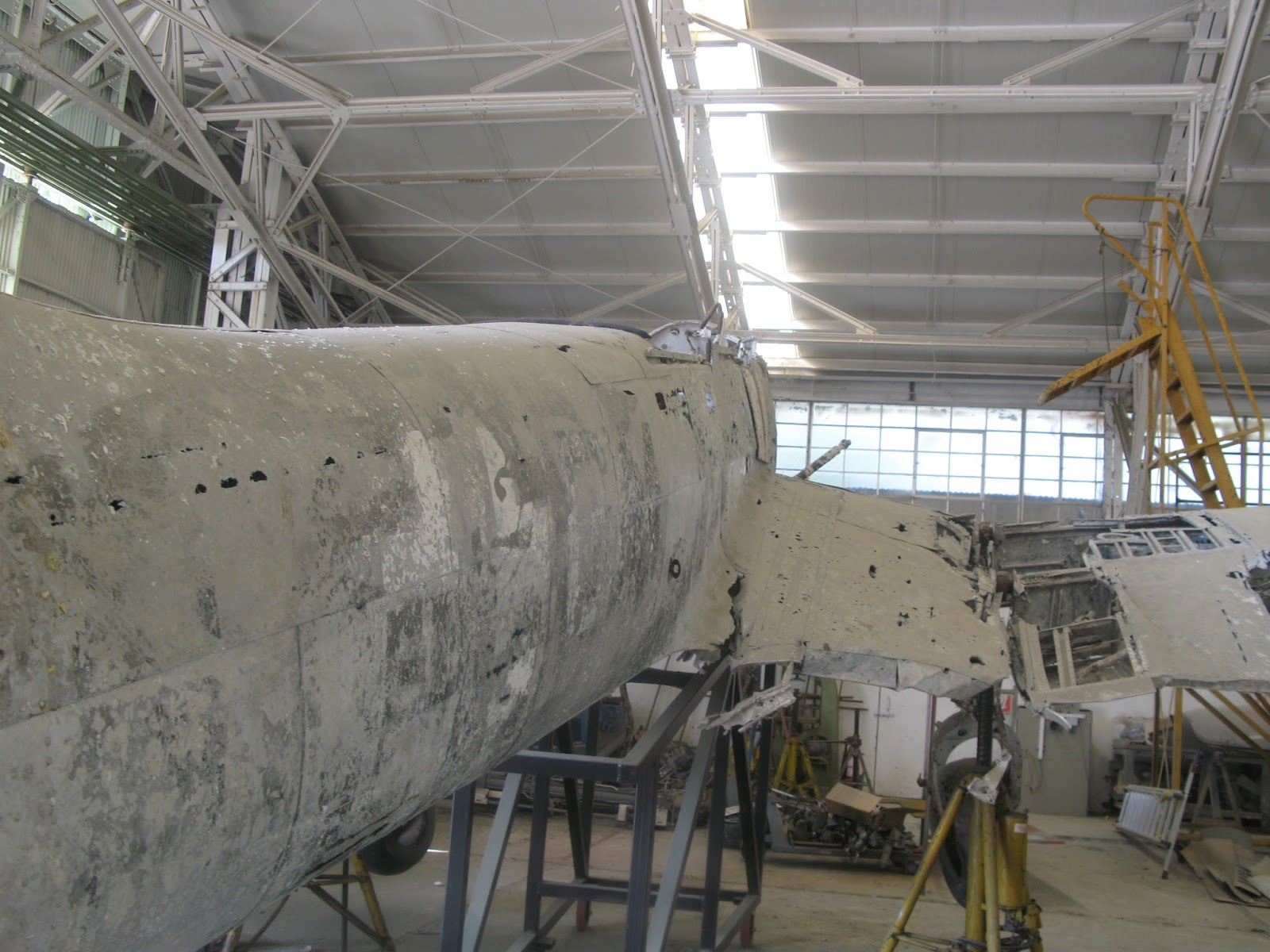 Restoring salvaged WW2 aircraft at the Hellenic Air Force Museum ...