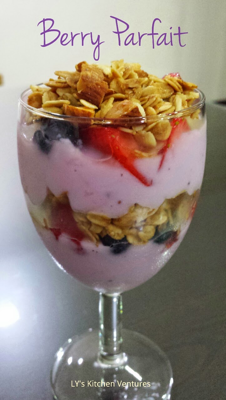 LY's Kitchen Ventures: Berry Parfait