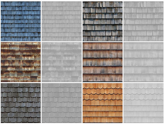 SKETCHUP TEXTURE: TEXTURE ROOFS