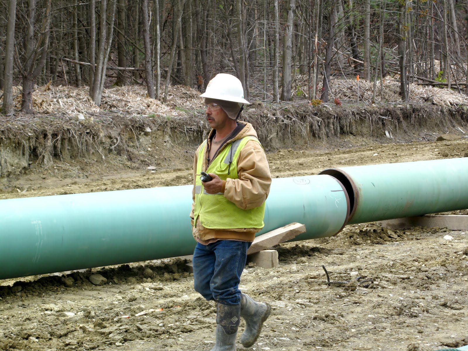The Joyce Road Neighborhood: Pipeline Construction