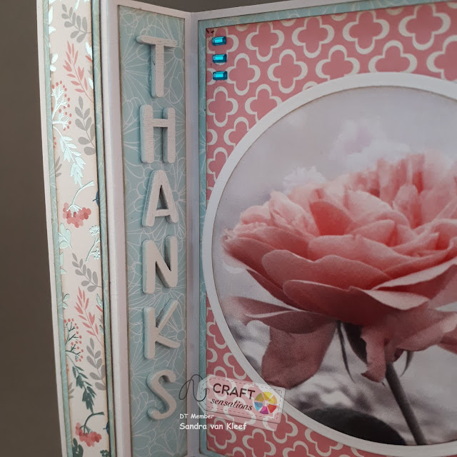 Craft Sensations: Side panel fold card