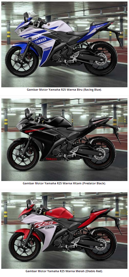 Yamaha R 25 - Promo Motor Yamaha