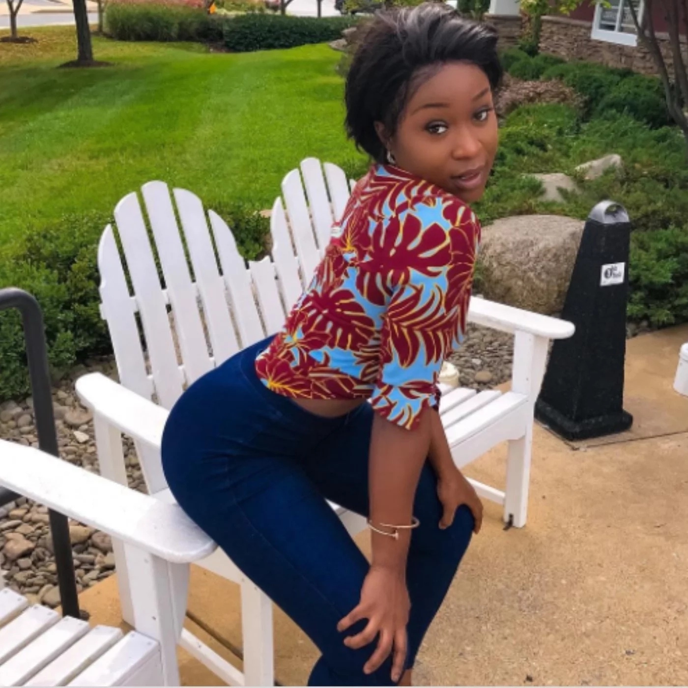 Efia Odo releases racy photos to mark the new year