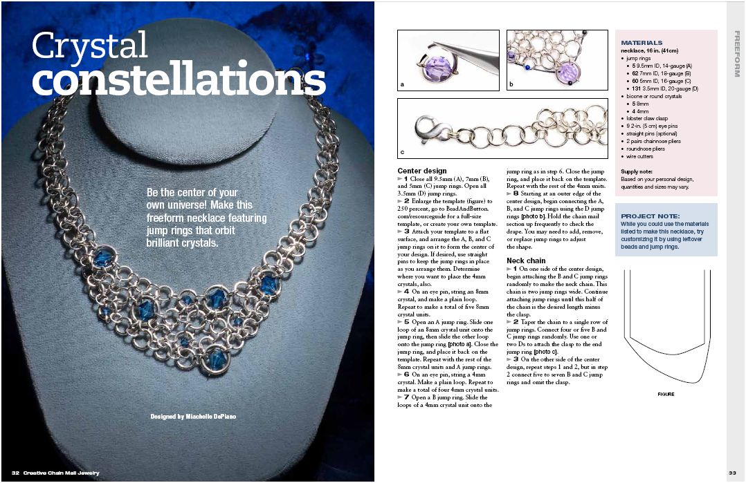Book Review - Creative Chain Mail Jewelry / The Beading Gem