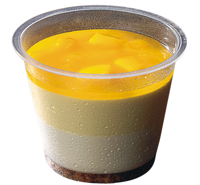 It's all about the meow.: KFC Mango cheesecake