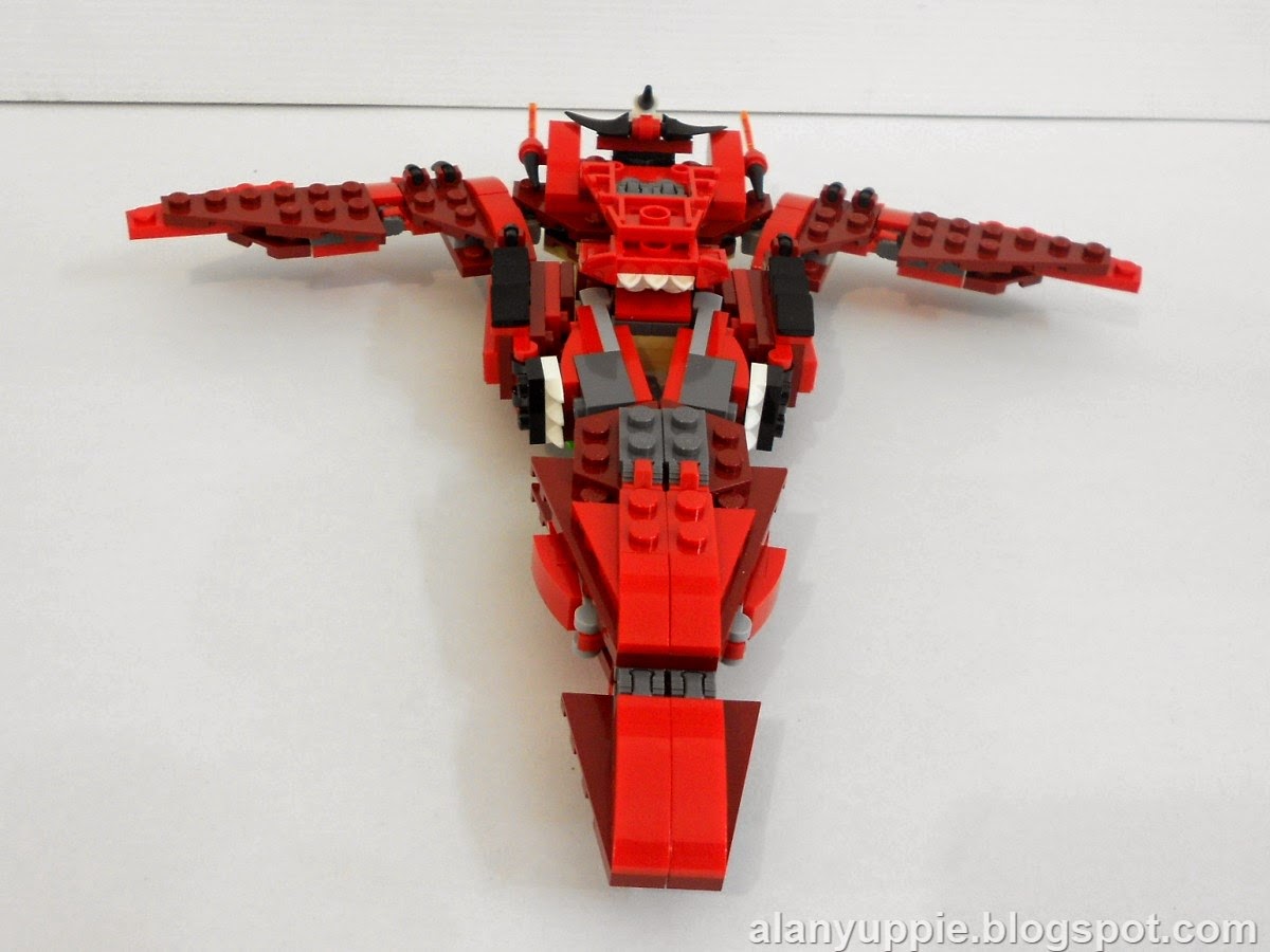 Alanyuppie's LEGO Transformers: LEGO 31032 Alternate Mode: Infernus ...