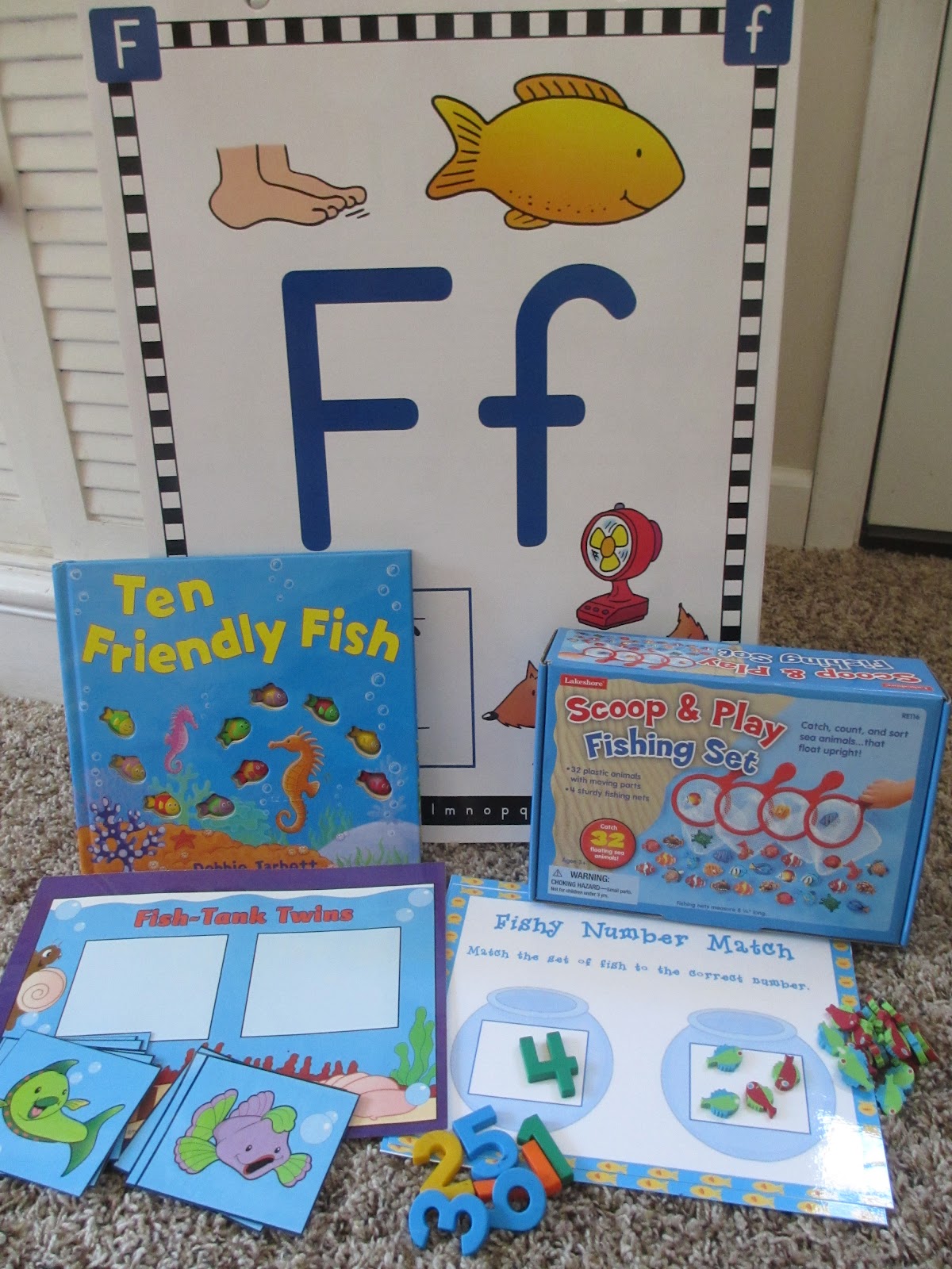 Teaching Munchkins: Fishy Math Fun plus * FREEBIES*