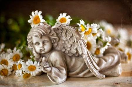 Iubire pentru ingeri: Ingerii si florile