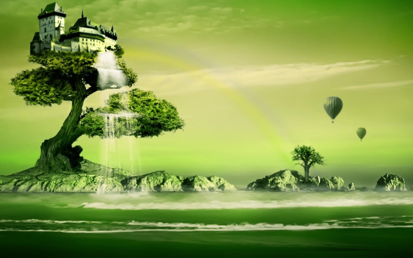 I Love Tree House: Tree House Castle Wallpaper 1680x1050