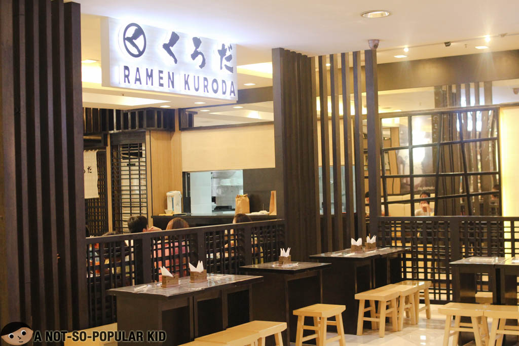Ramen Kuroda - Must-Try Affordable Ramen at P180 - A Not-So-Popular Kid ...