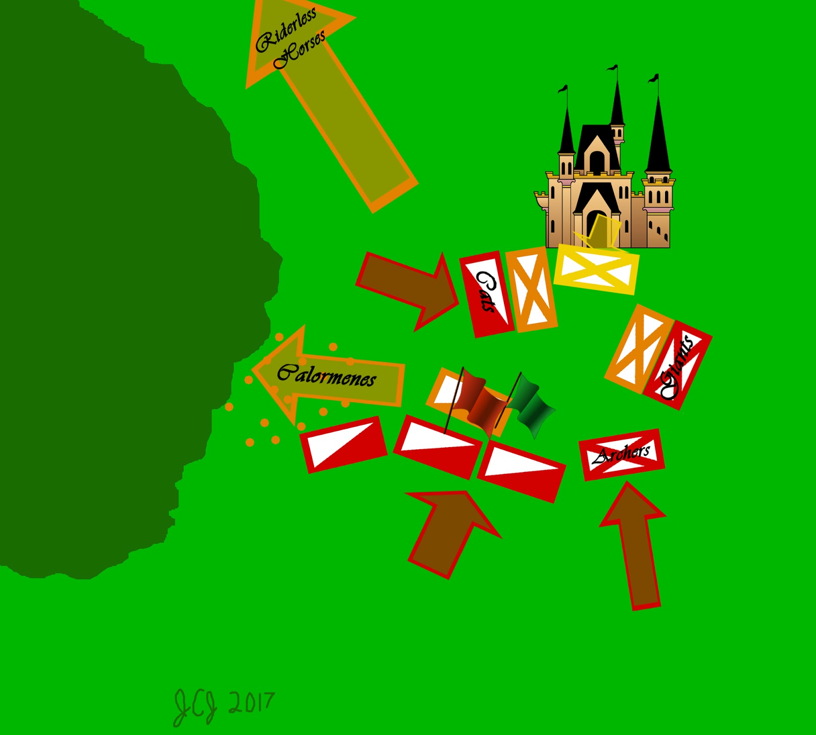 Defending the Legacy: Narnia: Battle of Anvard Maps