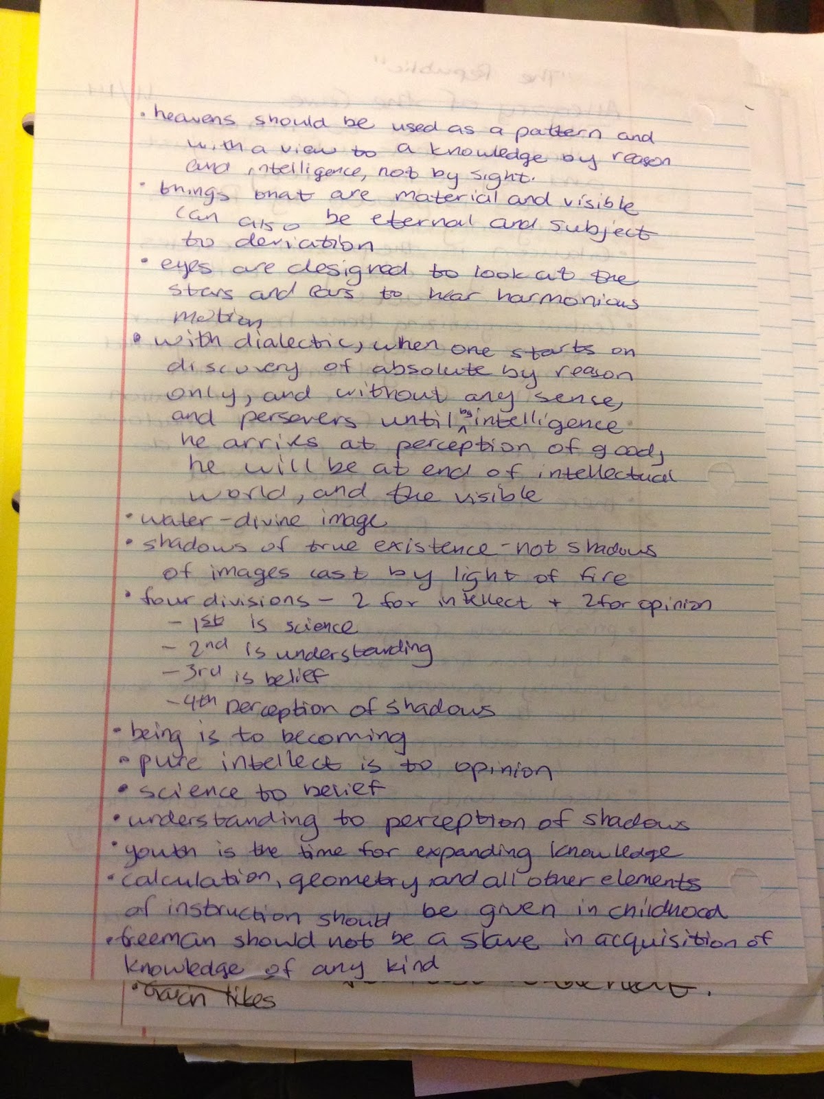 Lesther Valenzuela AP Lit Comp Blog: In Class Notes