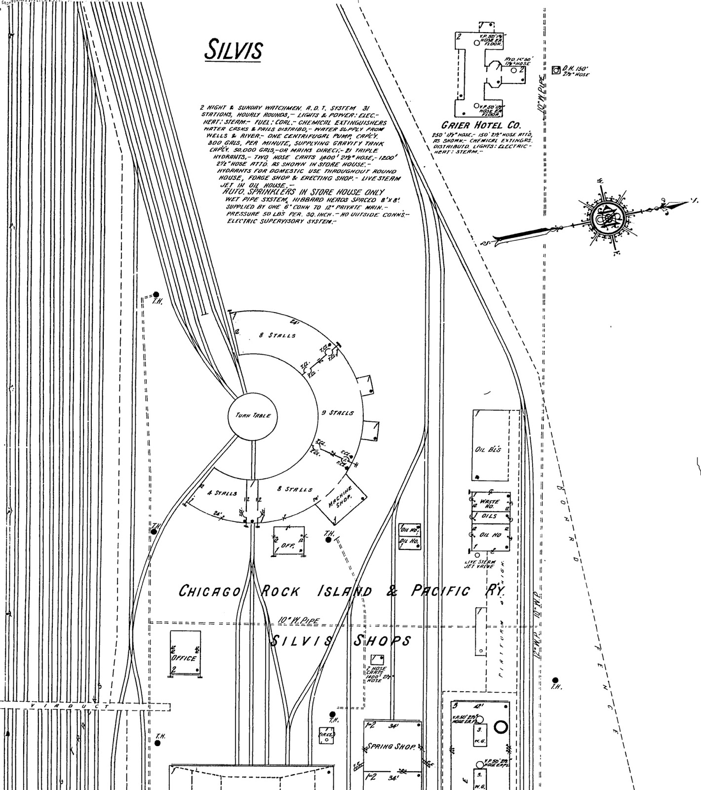 Towns and Nature: Silvis, IL: Rock Island Yard