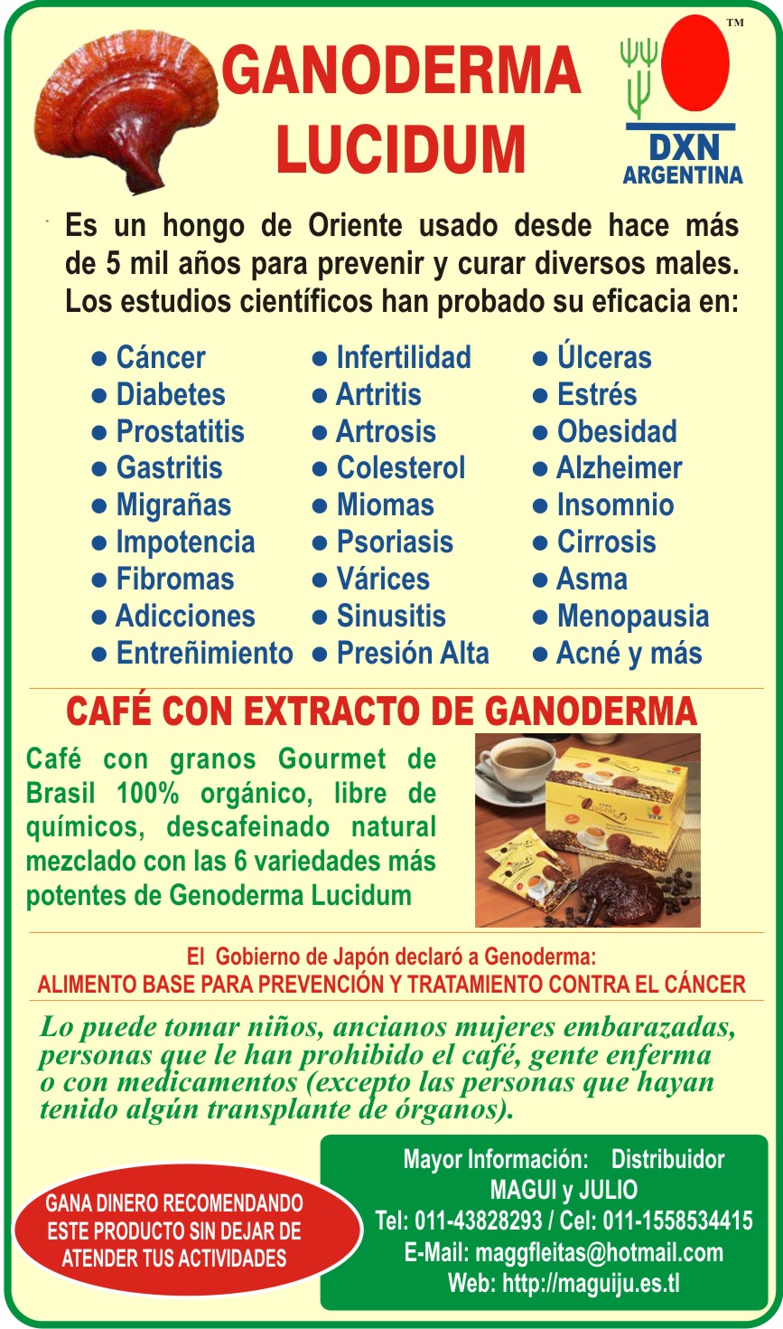 MEDICINA NATURAL - El Ganoderma Lucidum y sus usos terapéuticos