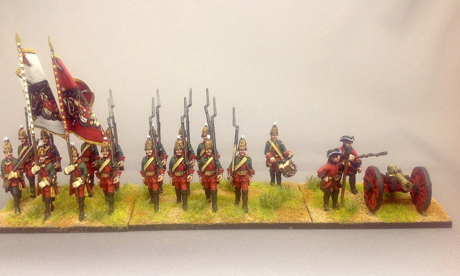 Russian 4th Grenadiers – Newly Painted – 2T-News