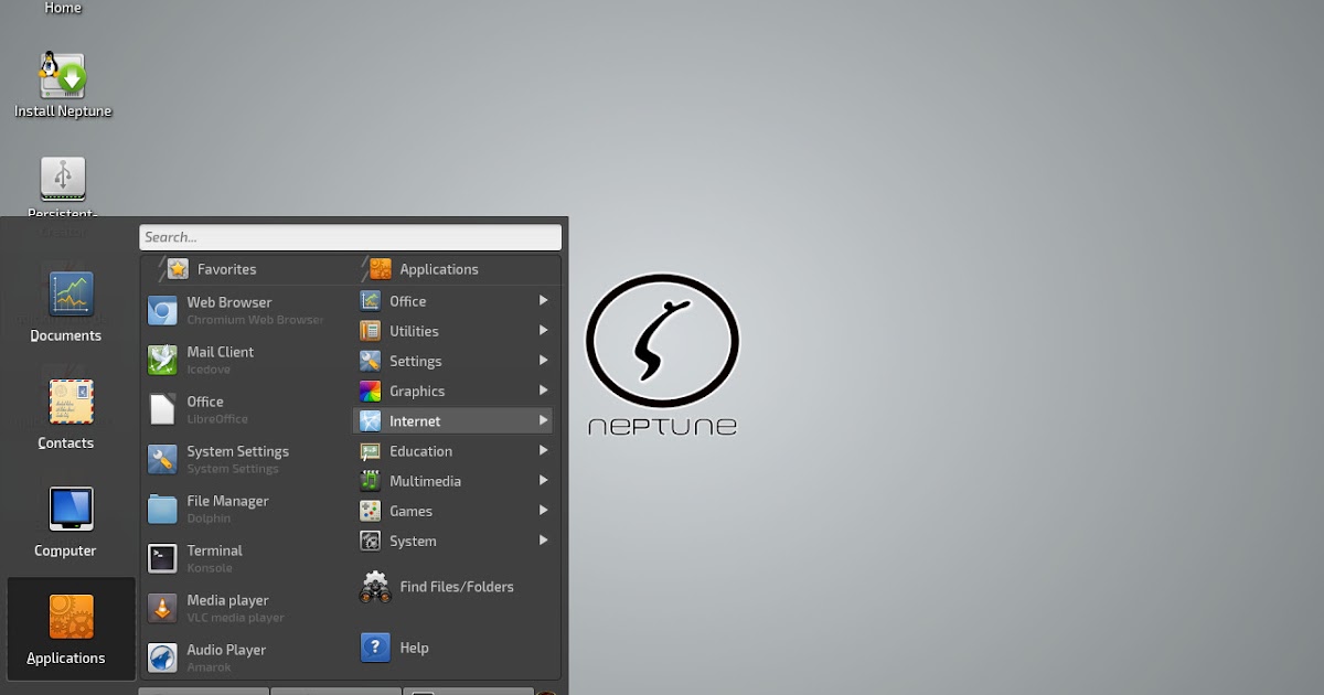 Neptune OS 4.5.1 screenshots