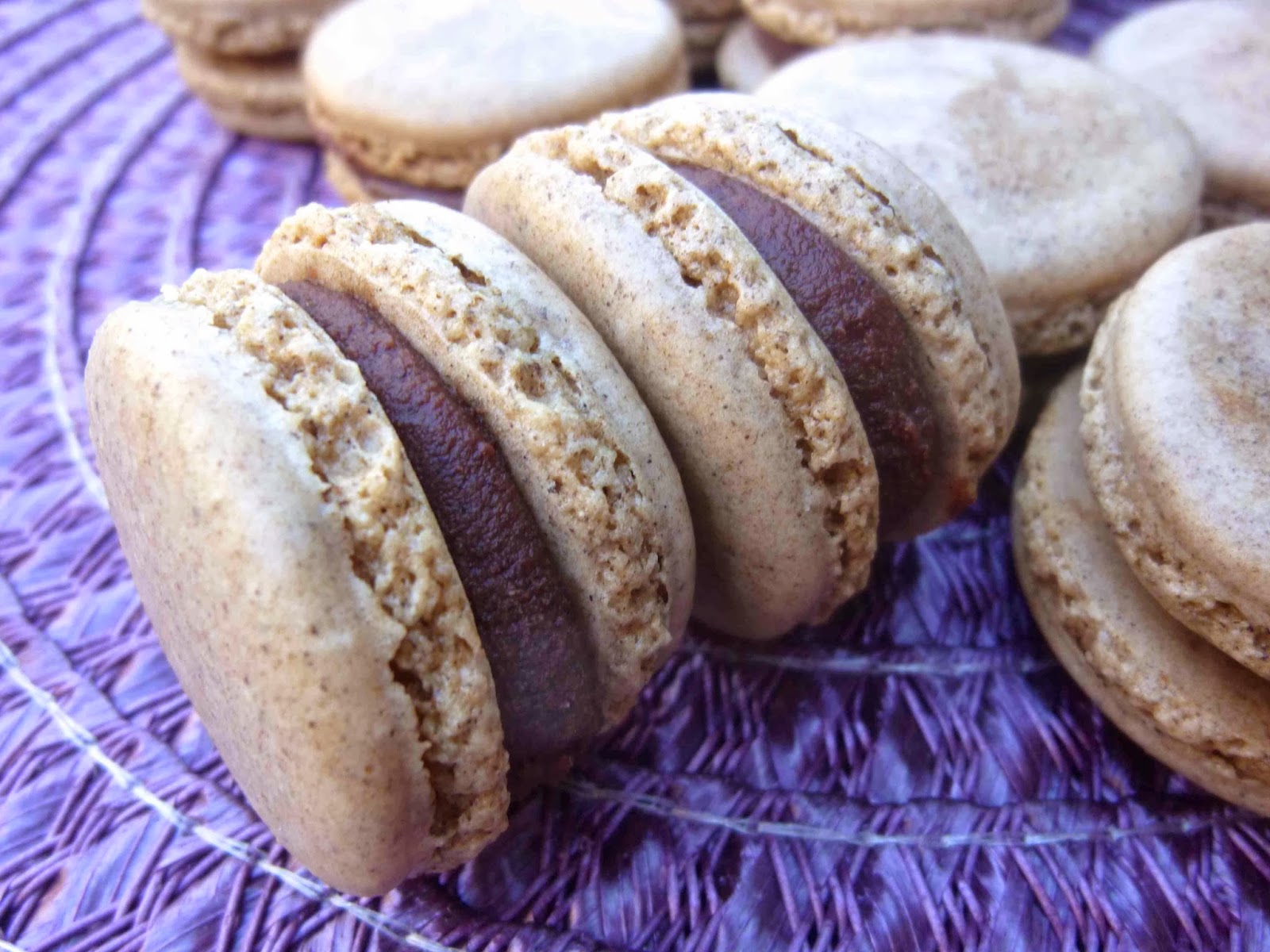 Clove Macarons with Chocolate Ganache Filling – Diary of a Mad Hausfrau