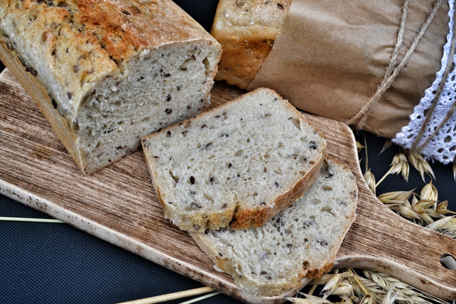 Chleb pszenny pełnoziarnisty na drożdżach • Pysznie czy przepysznie