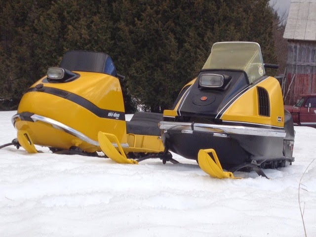 CLASSIC SNOWMOBILES OF THE PAST: PETE & TOM'S VINTAGES SKI-DOO'S