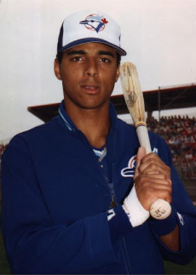 Vintage Blue Jays: Rob Ducey Photograph