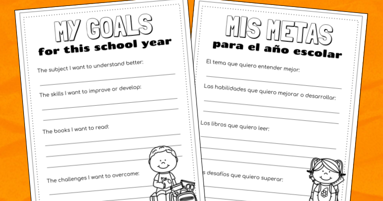 Mommy Maestra: Bilingual Back-to-School Printables