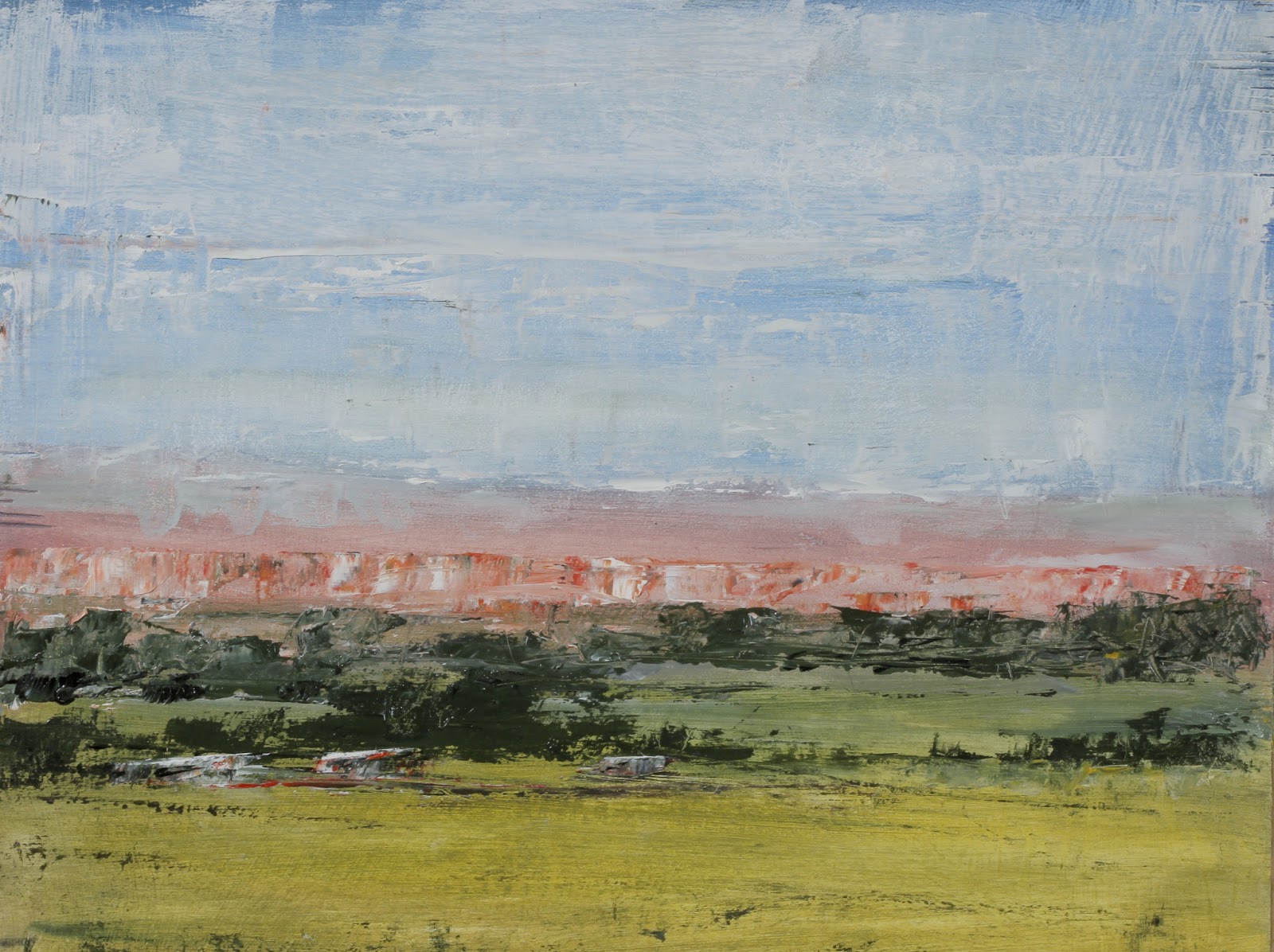 John Wilson Fine Art: Homesteaders, Original Impressionistic Oil ...