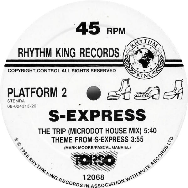 Disco Club: S' Express - Theme From S' Express (12 Inch) 1988