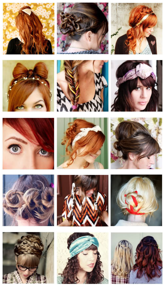 Domestic Fashionista: Hair Tutorial Inspiration