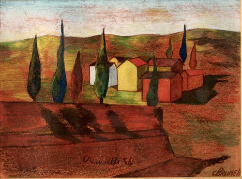 Anna Lanzetta: Claudio Brunelli, pittore