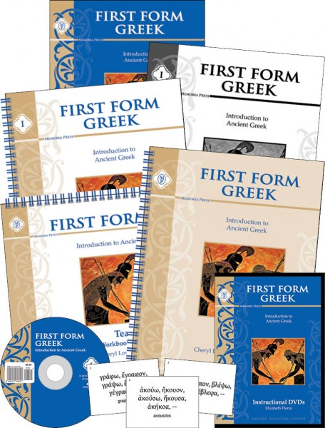 My Happy Homeschool: First Form Greek - TOS Review Crew