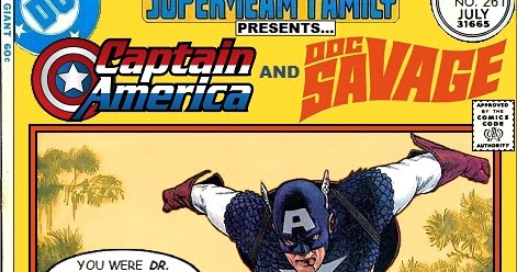 Super-Team Family: The Lost Issues!: Captain America and Doc Savage