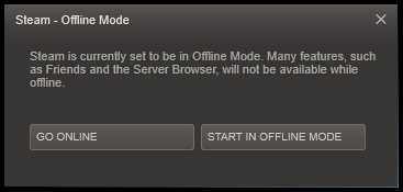 Out of Lives: How To: Steam Offline Mode