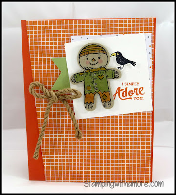 Stampingwithamore: COOKIE CUTTER SCARECROW CARD