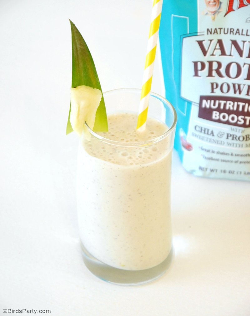 Styling a Smoothie Bar for Summer - Party Ideas | Party Printables Blog