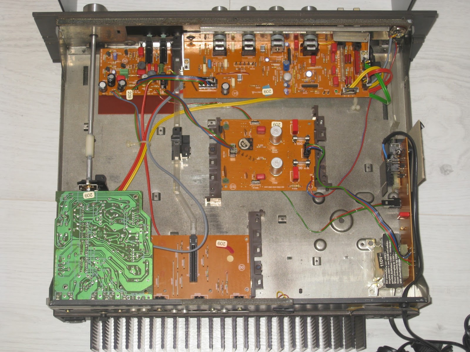 Infrequent Sound [sex.tex] technology: Telefunken STP1 HiFi Stereo Pre ...