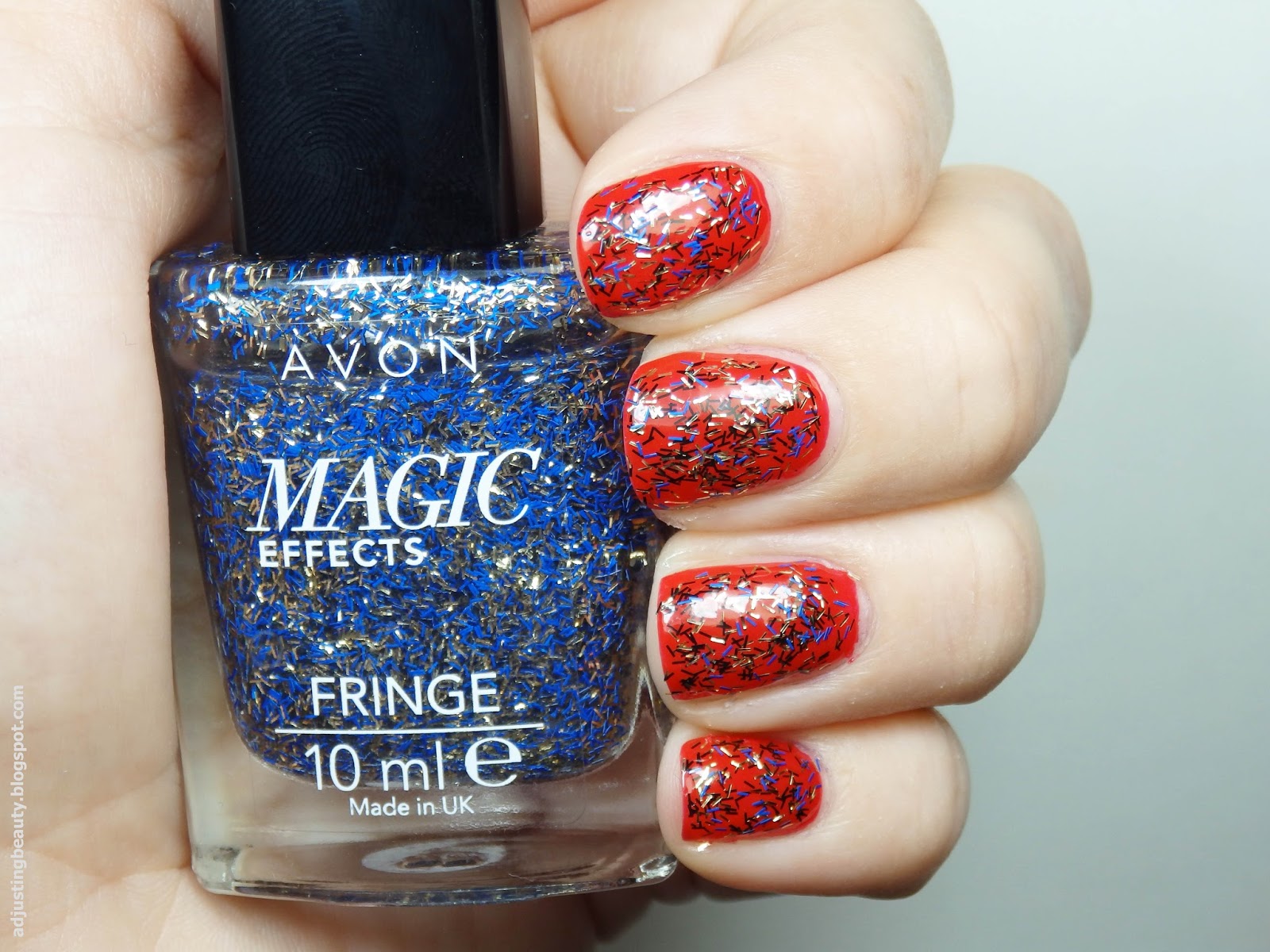 Review: Avon Magic Effects Fringe nail polishes (Frayed Edges ...