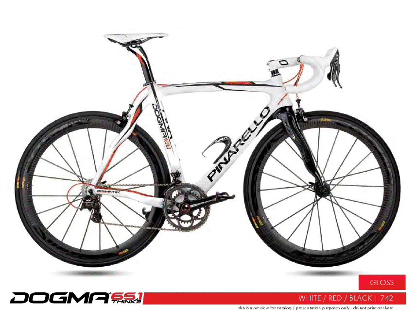 Bicycle: 2013 Pinarello
