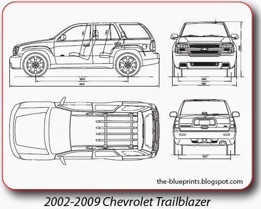 Vector Blueprints - Cars, Trucks, Busses and others: Chevrolet - Vector ...