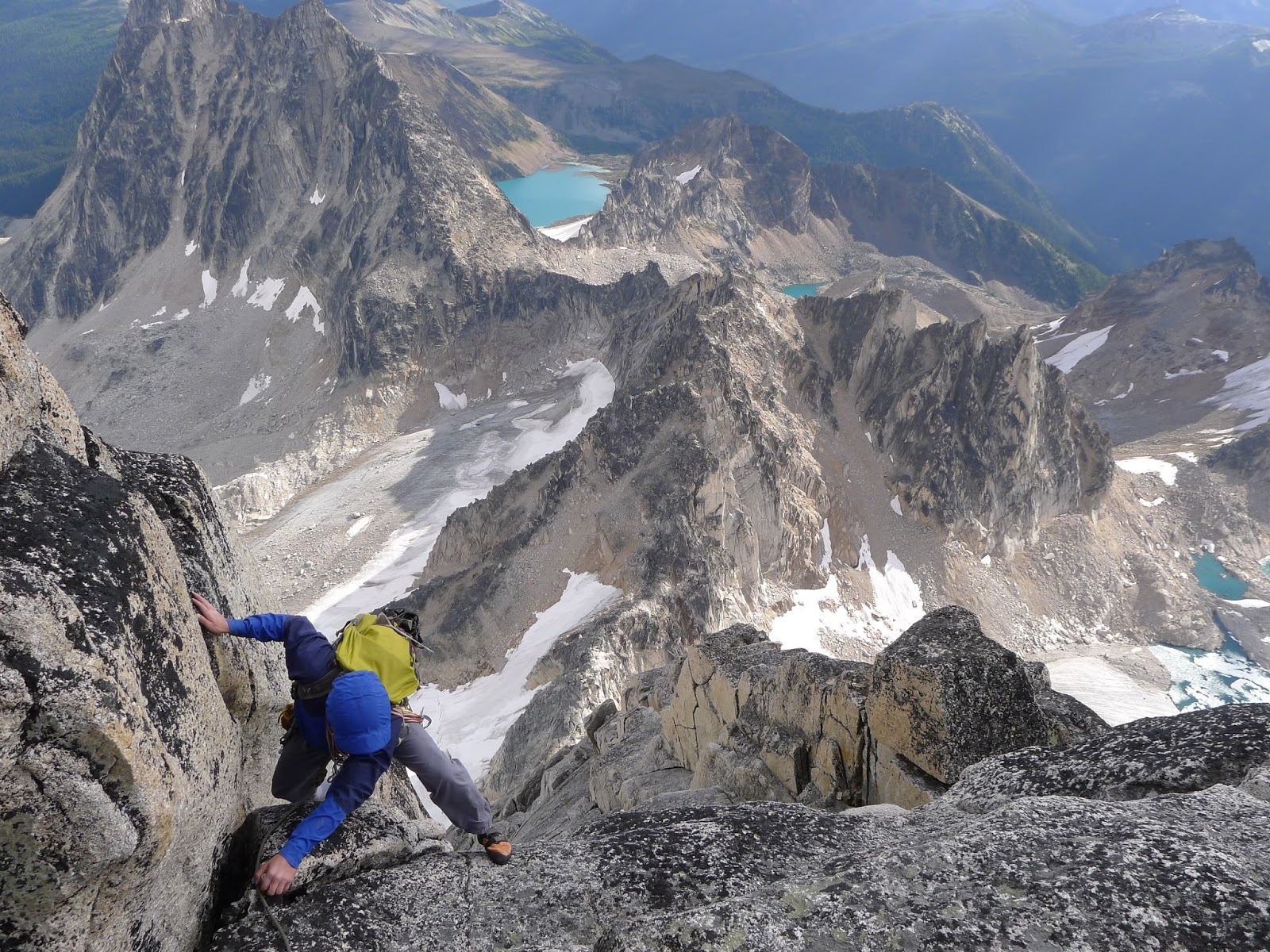 Bigfoot Mountain Guides: Bugaboos - Day 3, NE Ridge of Bugaboo Spire