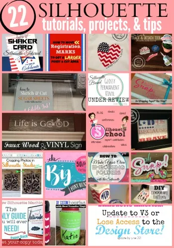 22 Silhouette Tutorials, Tricks, and Free STudio Cut Files You Need In ...