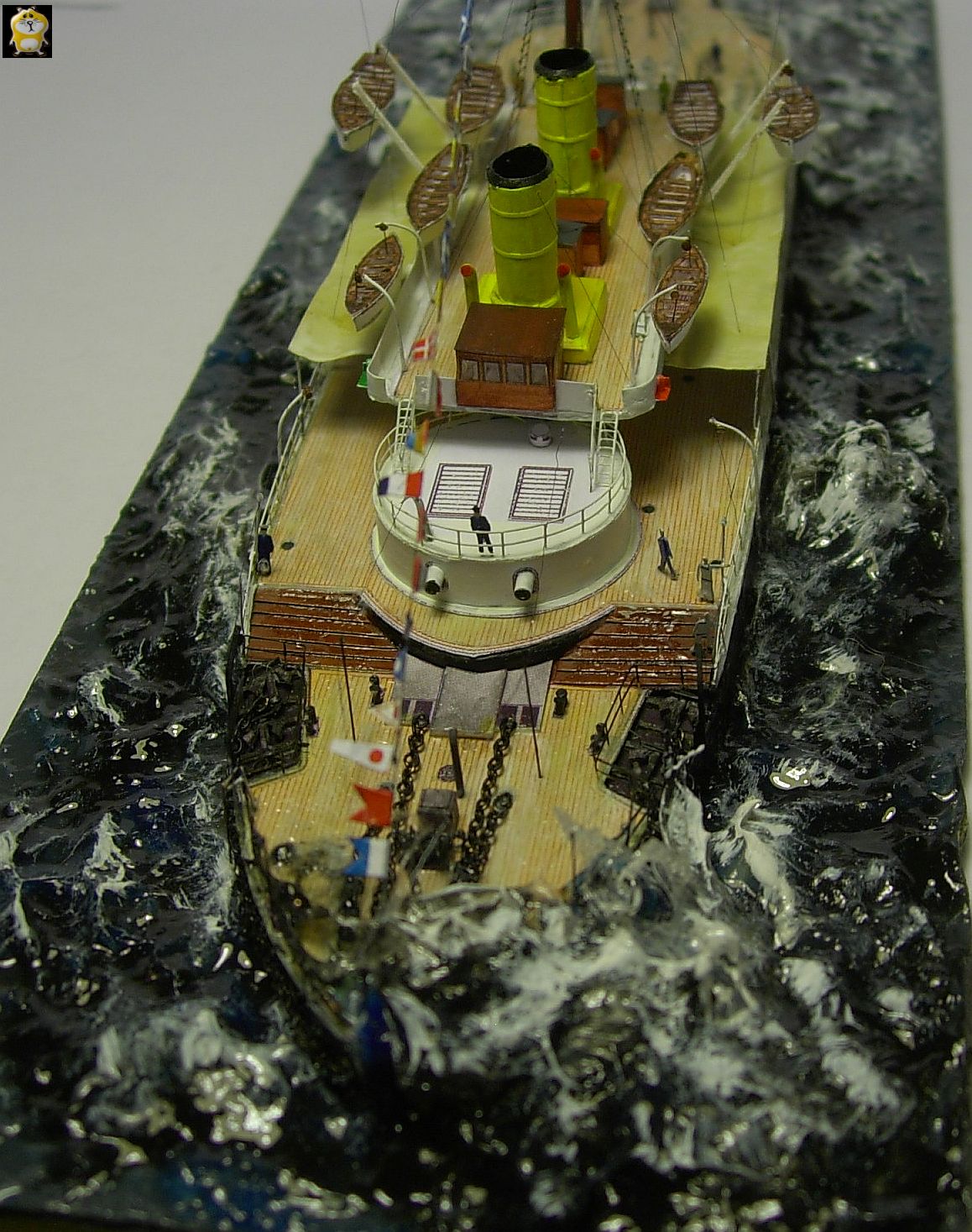 The Mad Hamster's Modelling: HMS Devastation, 1876: piękne brzydactwo