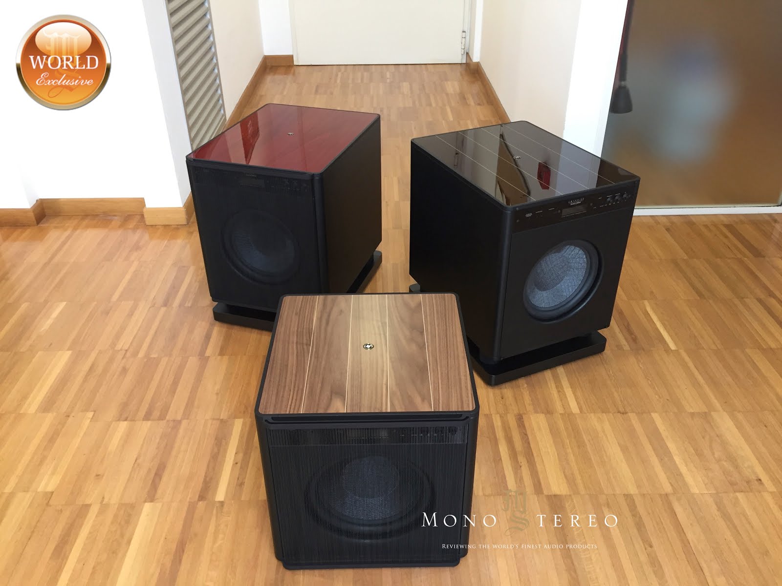 NEW SONUS FABER GRAVIS S ACTIVE SUBWOOFERS AND NEW OLYMPICA FINISH – M ...