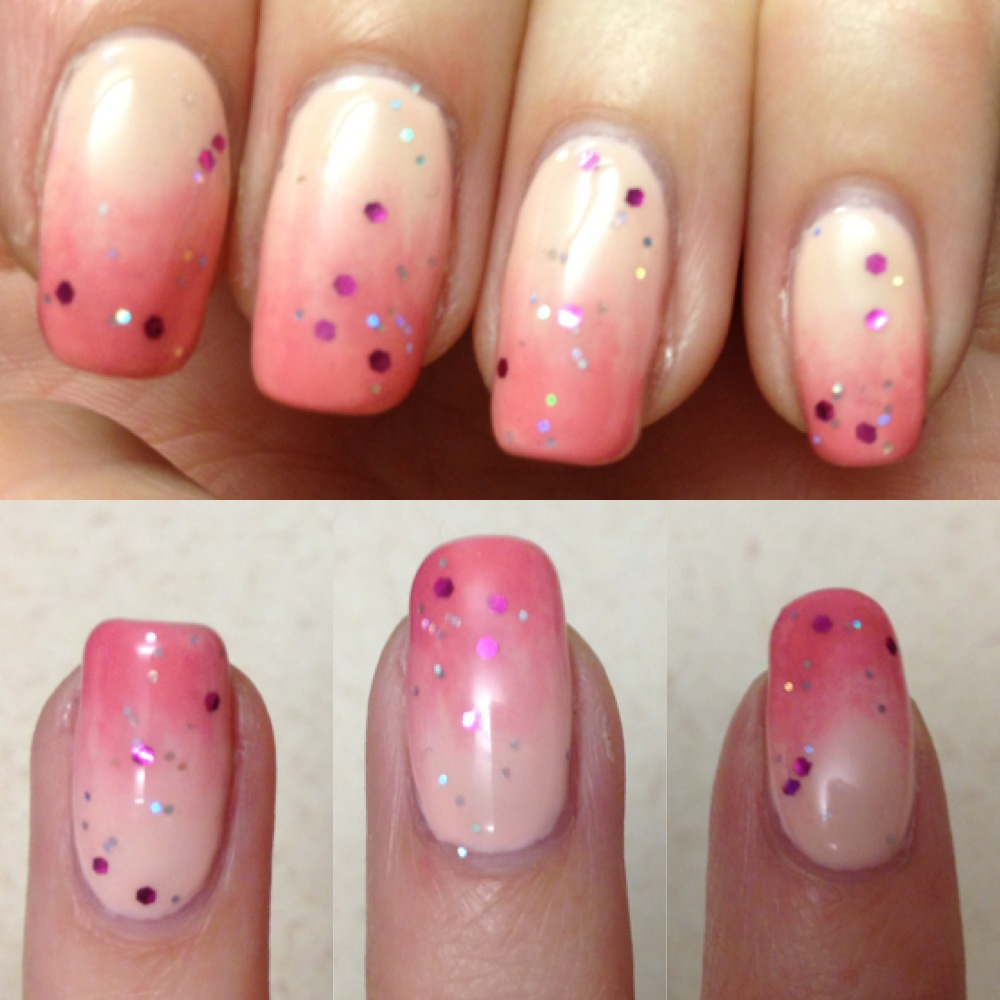 Pink Gradient | ShellacNailArt.com